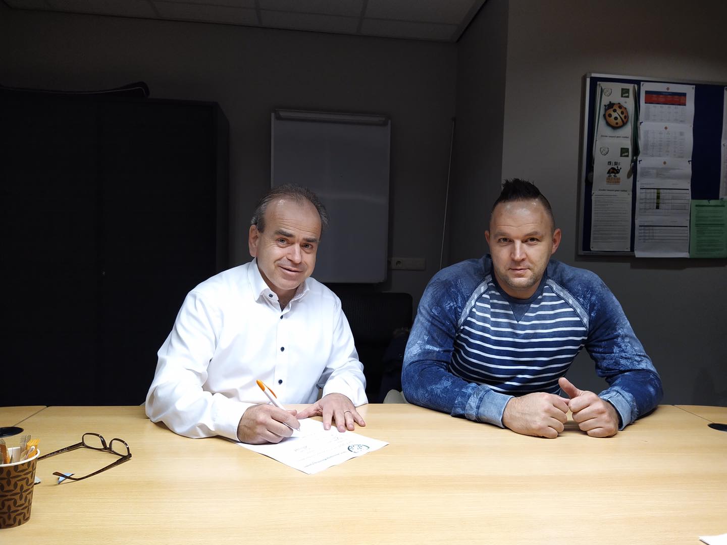 Hoofdtrainer Kevin Nowacki verlaat SVME aan het einde van het seizoen ...